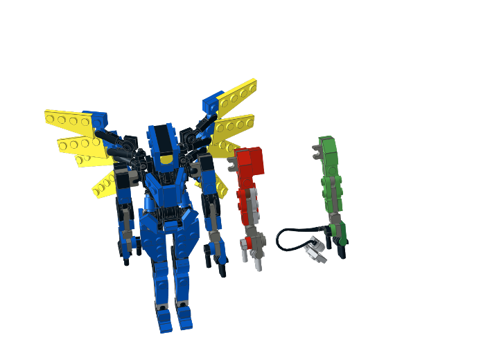 Ultrakill v1 from BrickLink Studio [BrickLink]