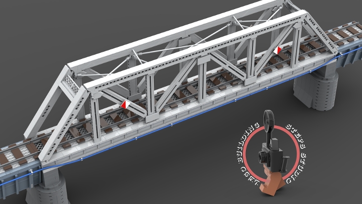TRUSS BRIDGE from BrickLink Studio [BrickLink]