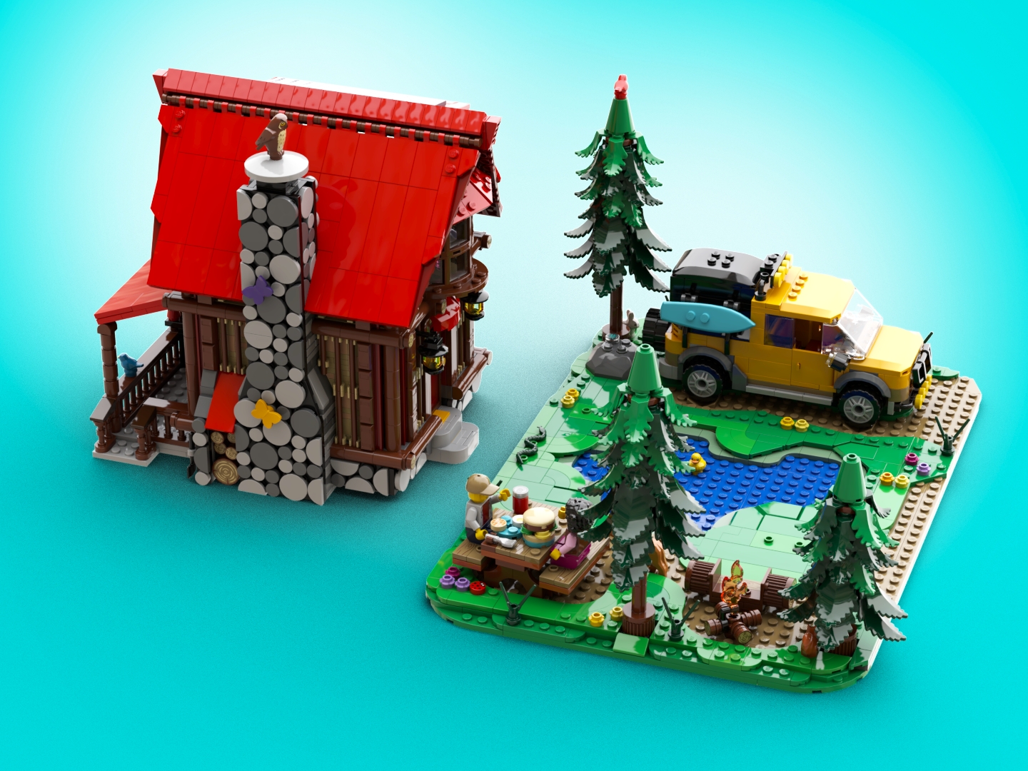 [Cabin Retreat] [BrickLink]