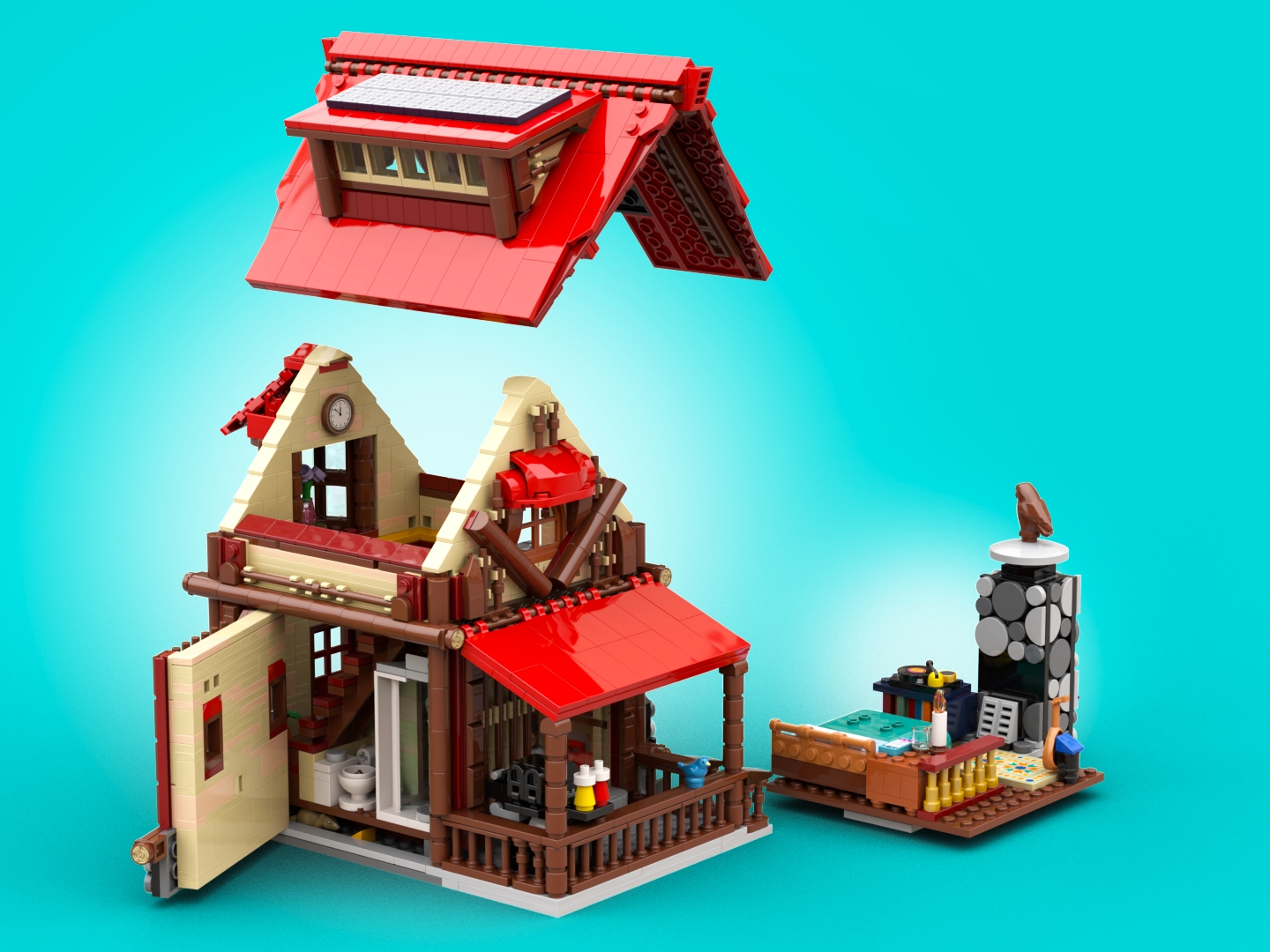 [Cabin Retreat] [BrickLink]