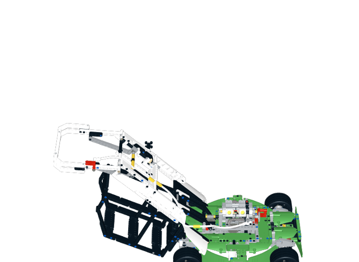 lawn mower (moc set 42039) from BrickLink Studio [BrickLink]