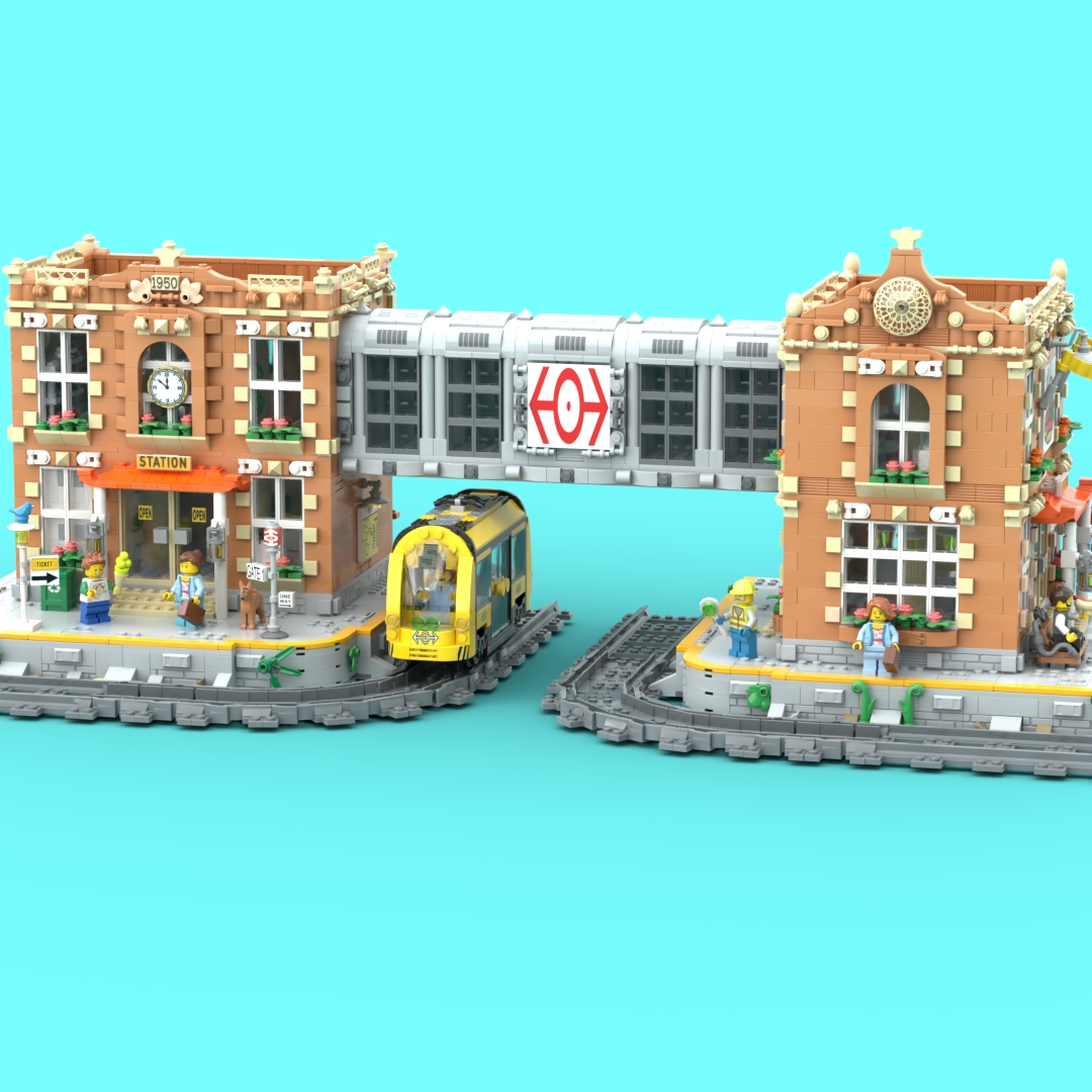 [Railway station] [BrickLink]