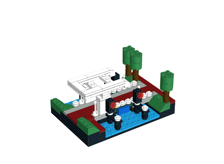 Hambrug Delft, The Netherlands from BrickLink Studio [BrickLink]