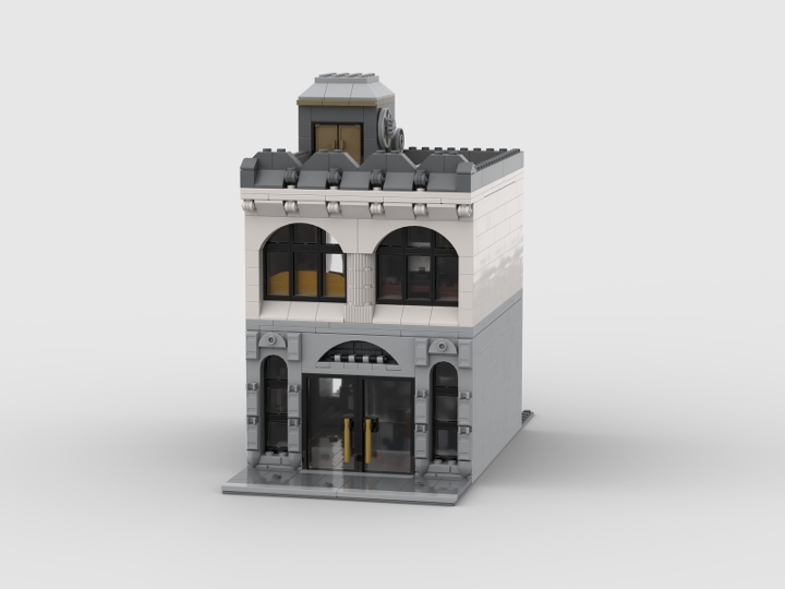 City Bank Modular from BrickLink Studio [BrickLink]