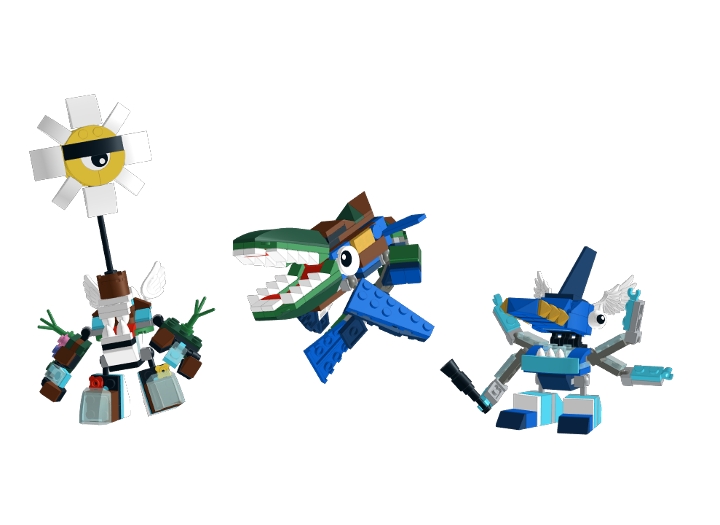 Mixels New Gen: Wave 2 Official Combos from BrickLink Studio [BrickLink]