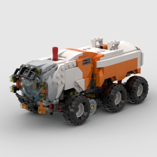 Six-wheels Vehicle from BrickLink Studio [BrickLink]