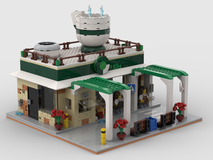 The Java Hut from BrickLink Studio [BrickLink]