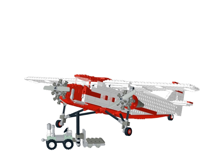 Indy Lao Che's Plane from BrickLink Studio [BrickLink]