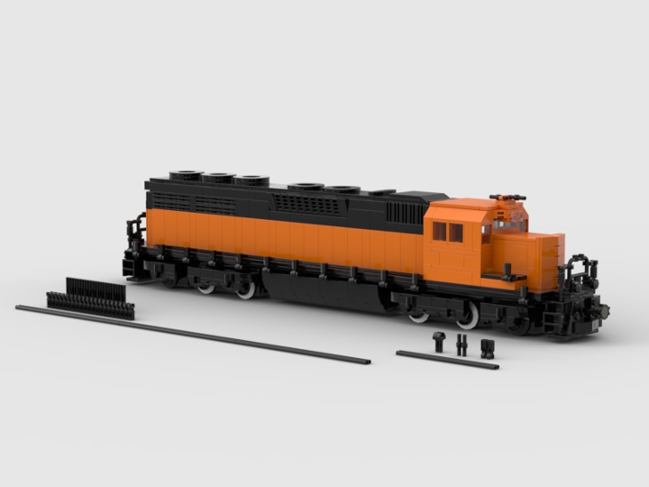 SD-45 from BrickLink Studio [BrickLink]
