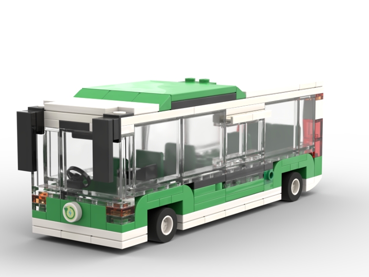 Bean Electrics Mini Bus from BrickLink Studio [BrickLink]