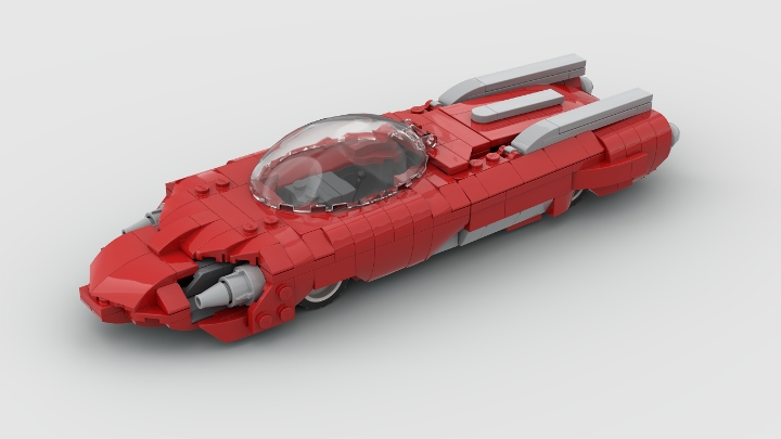 Chryslus Cherry Bomb / Rocket 69 from BrickLink Studio [BrickLink]
