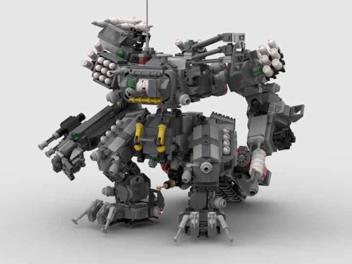 TMP-78 "Flathead" Mech from BrickLink Studio [BrickLink]