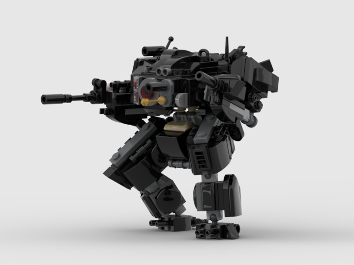 Gecko Spec-Ops Mech from BrickLink Studio [BrickLink]