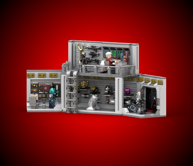 The Lair from BrickLink Studio [BrickLink]