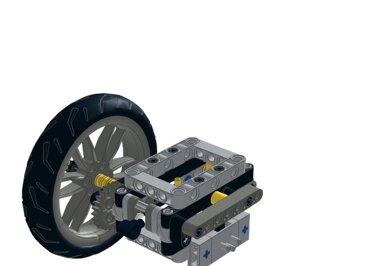 Pneumatic engine "reverser standard" from BrickLink Studio [BrickLink]