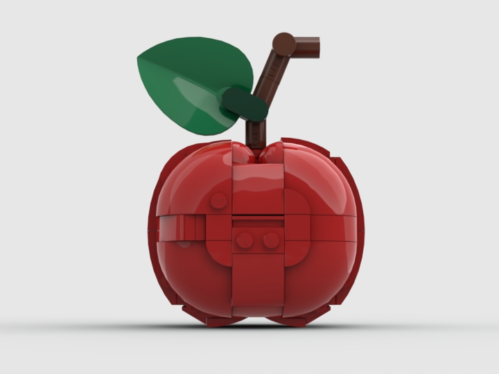 Apple from BrickLink Studio [BrickLink]
