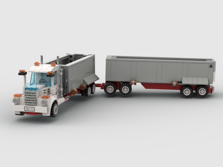 Truck and Dog Australian Style from BrickLink Studio [BrickLink]