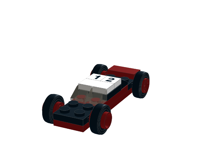 Mini Race Car from BrickLink Studio [BrickLink]