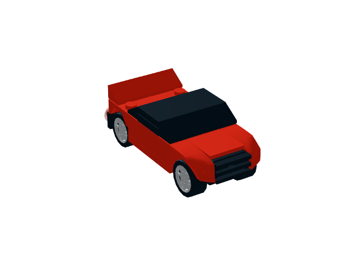 Mini Car from BrickLink Studio [BrickLink]