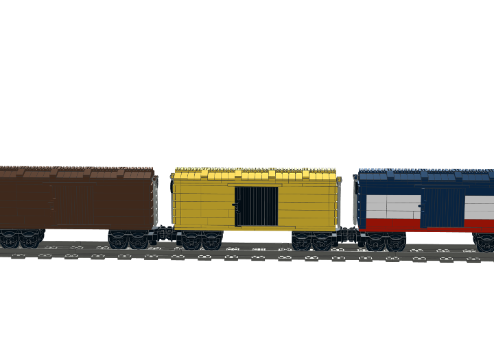 Box Cars 3 Packs from BrickLink Studio [BrickLink]
