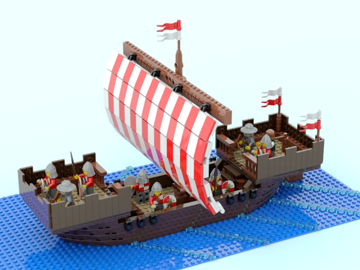 Cog Boat from BrickLink Studio [BrickLink]