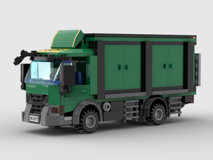 City Box Truck from BrickLink Studio [BrickLink]
