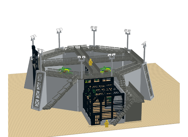Raptors Paddock from BrickLink Studio [BrickLink]