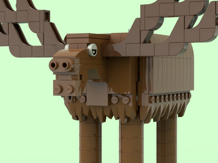 Crazy Camoose on the loose! from BrickLink Studio [BrickLink]