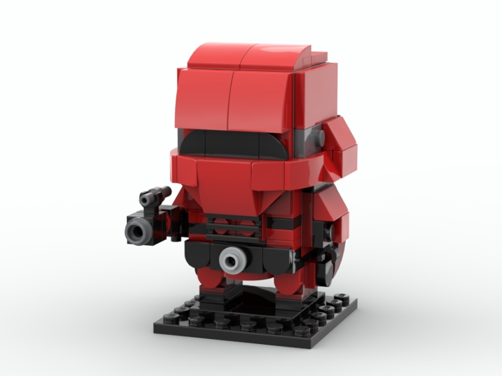 UF-50 Bloodhound Brickheadz (Helldivers 2) from BrickLink Studio ...