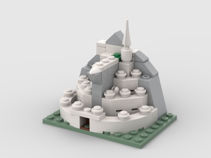 Micro Minas Tirith from BrickLink Studio [BrickLink]
