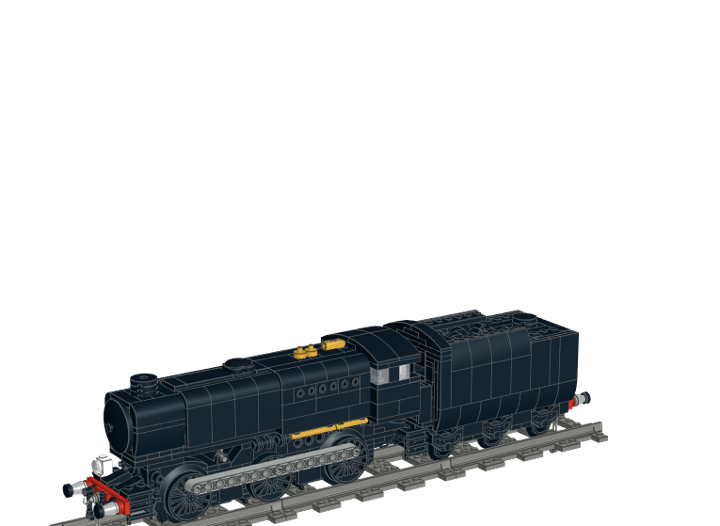 SR Q1 Steam Locomotive from BrickLink Studio [BrickLink]