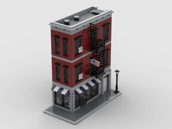 NYC Tech Store and Apartments from BrickLink Studio [BrickLink]
