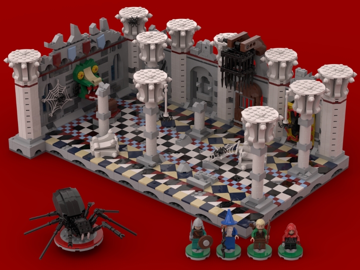 Dungeon with Traps from BrickLink Studio [BrickLink]