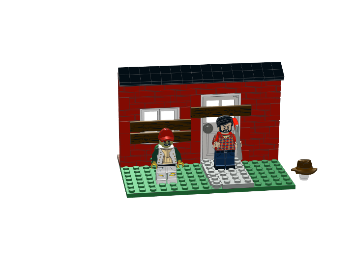 Safehouse | Project Zomboid from BrickLink Studio [BrickLink]