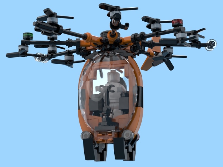 Heli-Pod from BrickLink Studio [BrickLink]