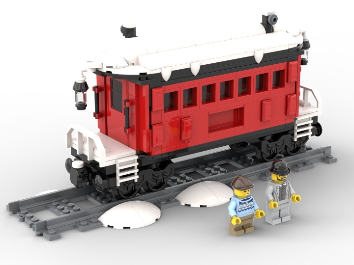 School Train from BrickLink Studio [BrickLink]
