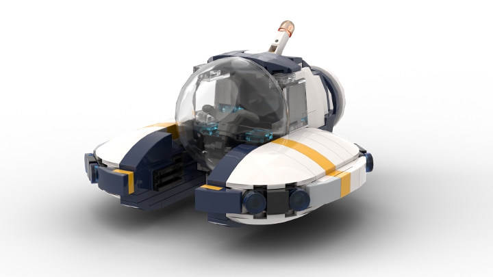 Subnautica Seamoth from BrickLink Studio [BrickLink]