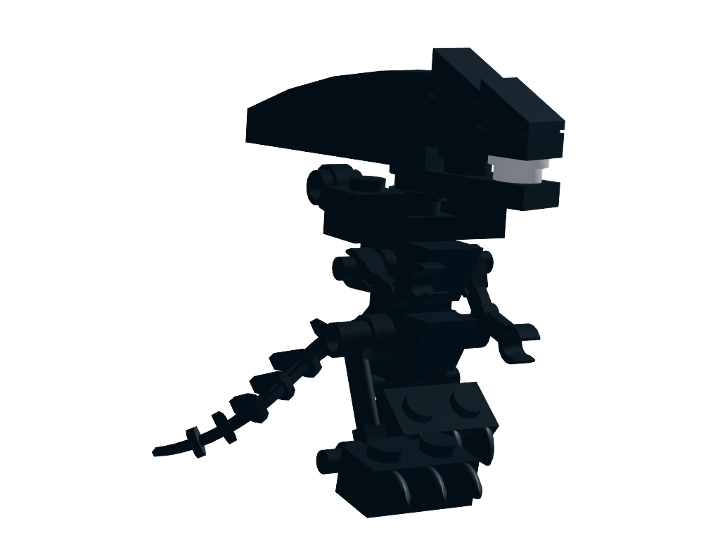 Xenomorph Warrior from BrickLink Studio [BrickLink]