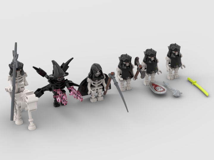 skeleton army from BrickLink Studio [BrickLink]