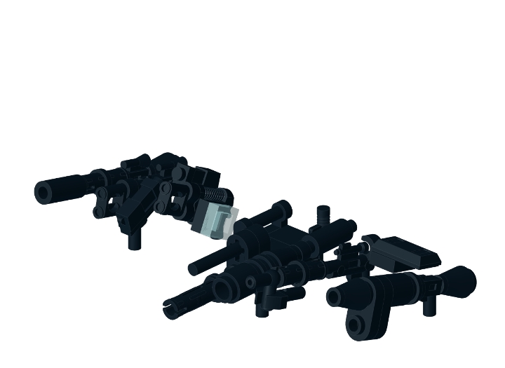 Weapon set (Updated!) from BrickLink Studio [BrickLink]