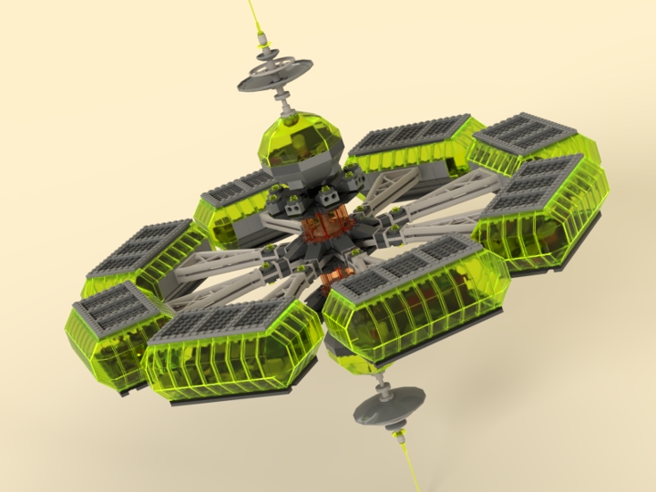 Space Station from BrickLink Studio [BrickLink]