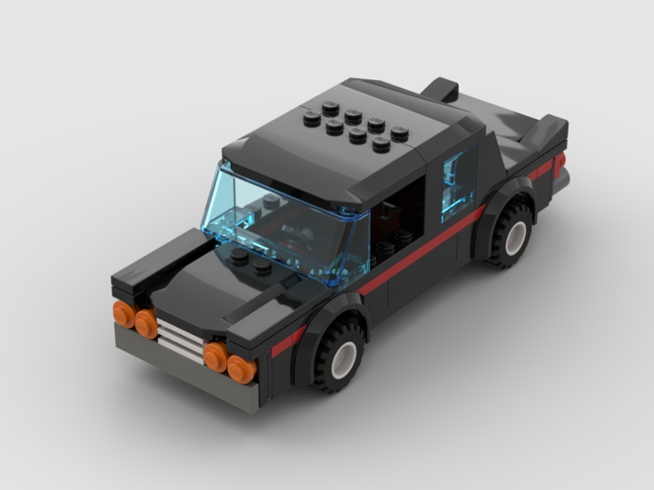 Generic Black Car from BrickLink Studio [BrickLink]