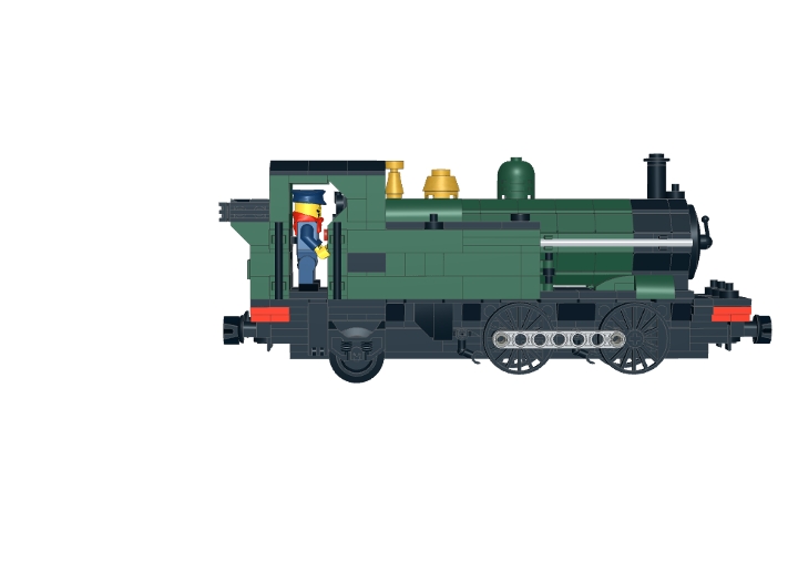GWR 14XX Auto Tank Engine from BrickLink Studio [BrickLink]