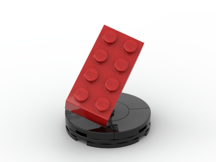 1:1 Model of Lego brick from BrickLink Studio [BrickLink]
