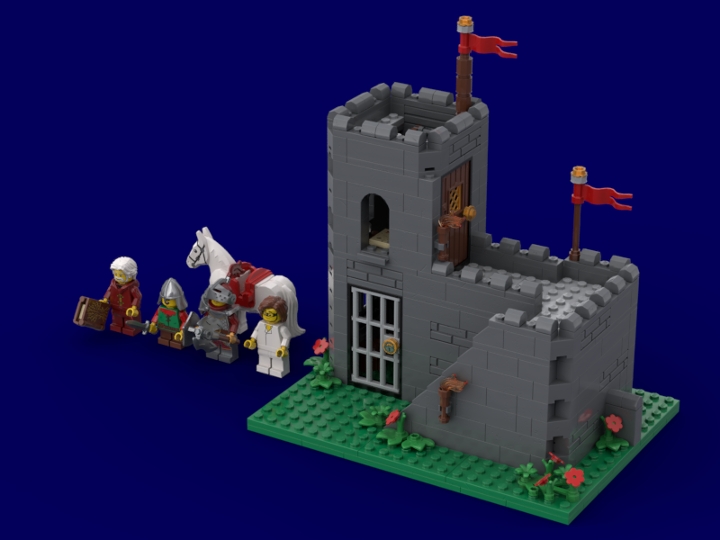 Red Kingdom Outpost from BrickLink Studio [BrickLink]