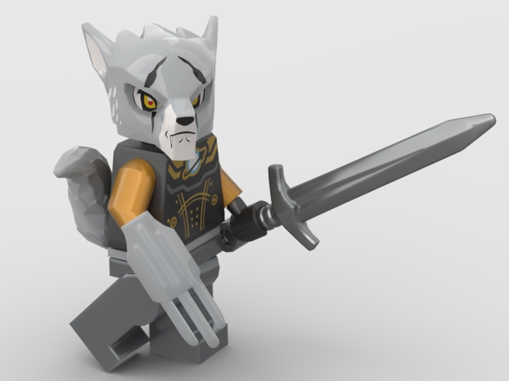wolf king from BrickLink Studio [BrickLink]