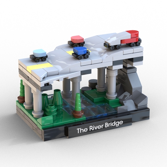 The River Bridge from BrickLink Studio [BrickLink]