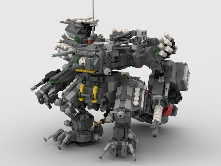 TMP-78 "Flathead" Mech from BrickLink Studio [BrickLink]