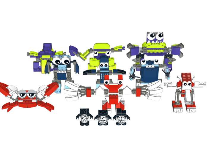 mixels wii part 1 from BrickLink Studio [BrickLink]