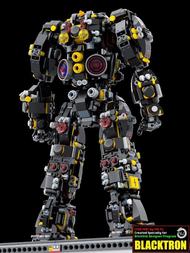 [ THE EPIC SPACE MECHA OF BLACKTRON] [BrickLink]